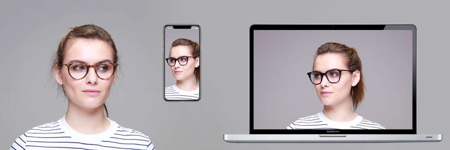 Virtually try on glasses | Banton Frameworks