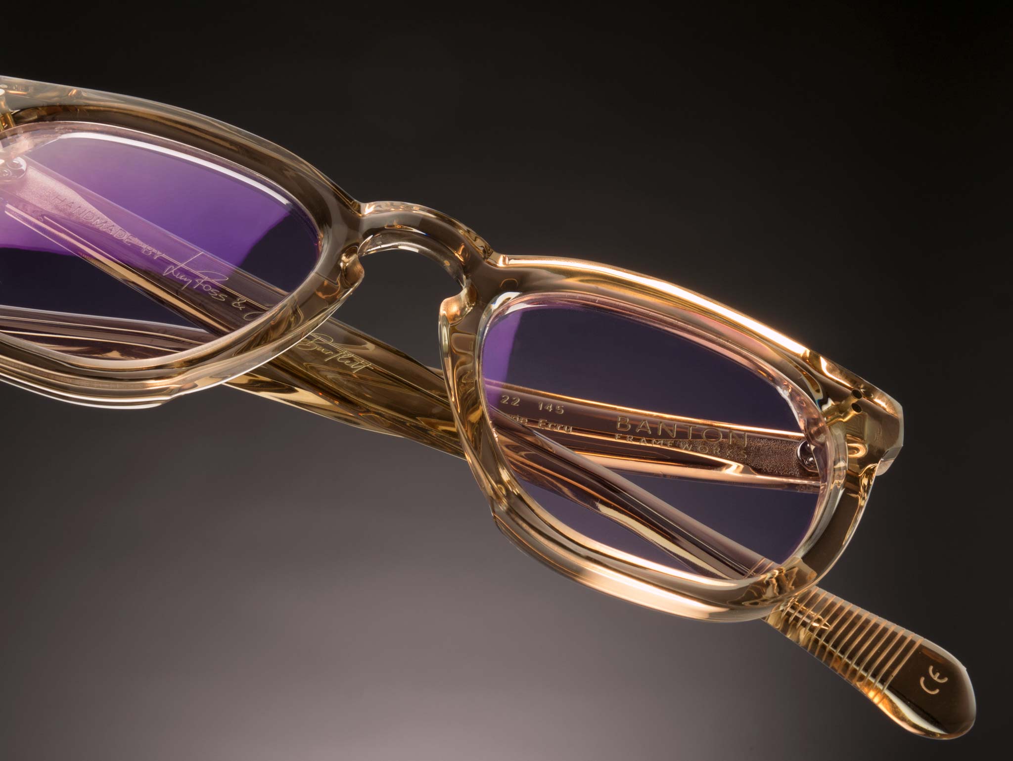 Stylish Nude Transparent Glasses | Banton Frameworks