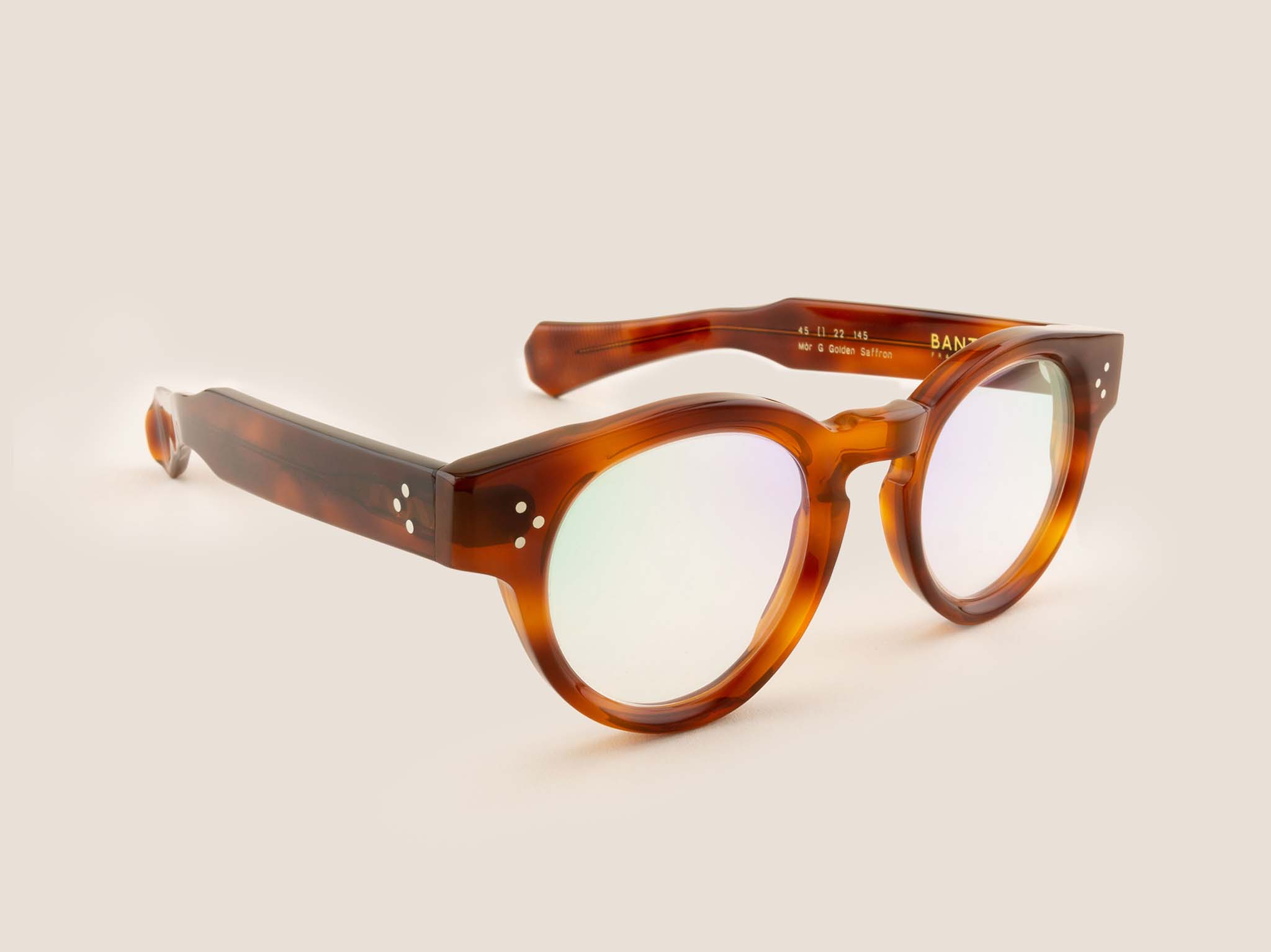 Thick Round Amber Glasses | Banton Framework – Banton Frameworks