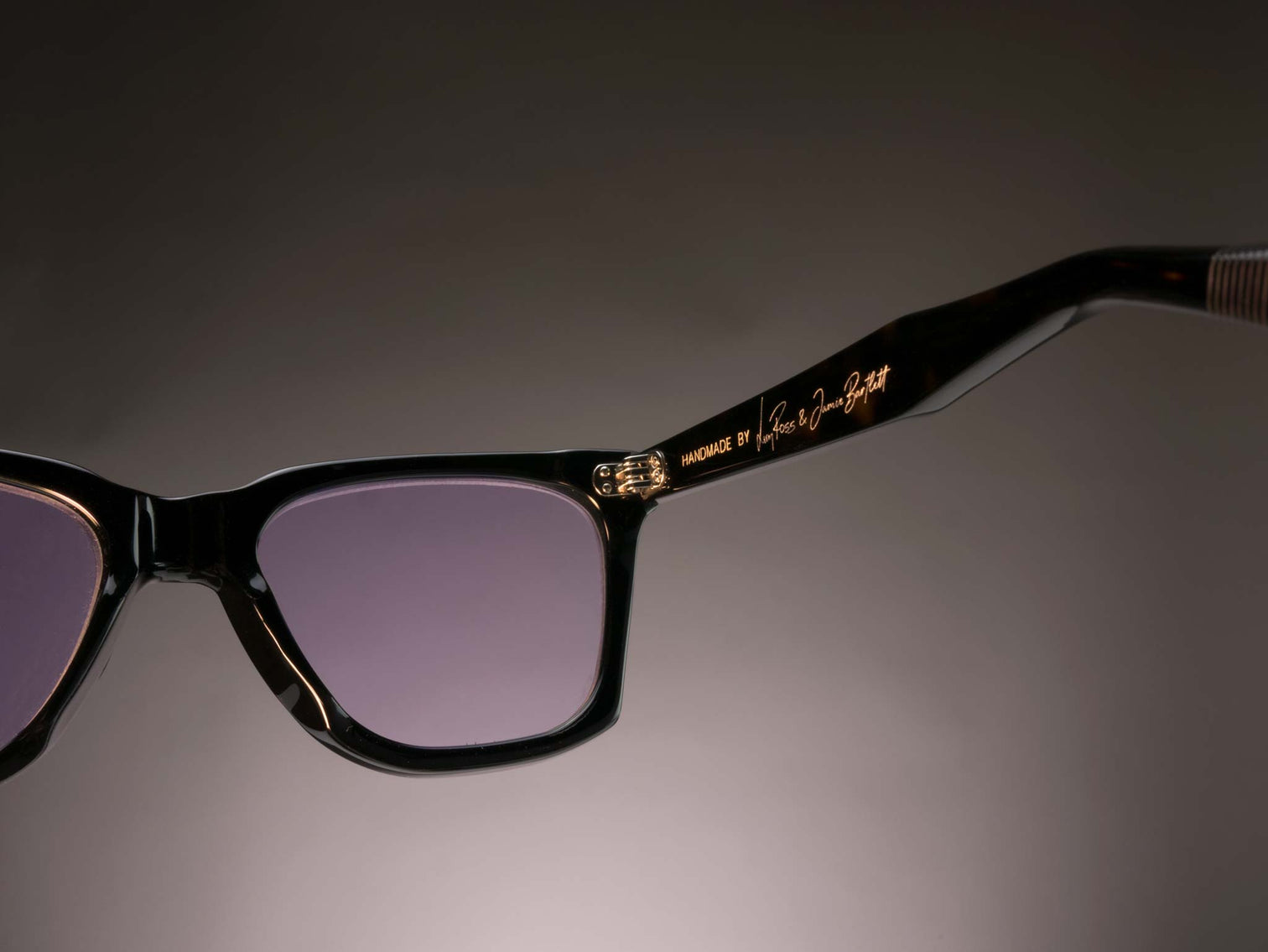 Rectangular Black & Havana Glasses | Banton Frameworks