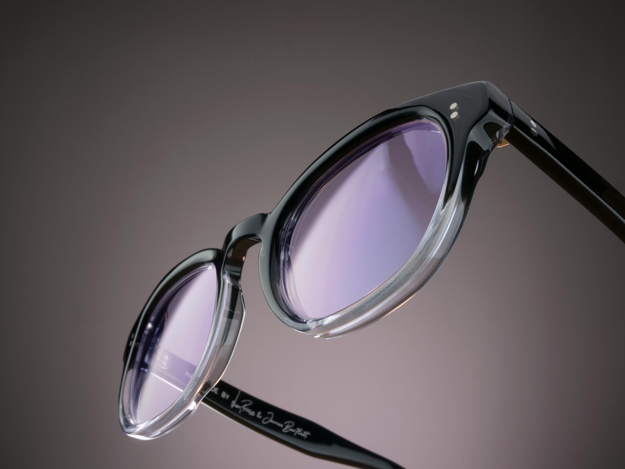 '50s style dual tone gradient glasses frame | Banton Frameworks