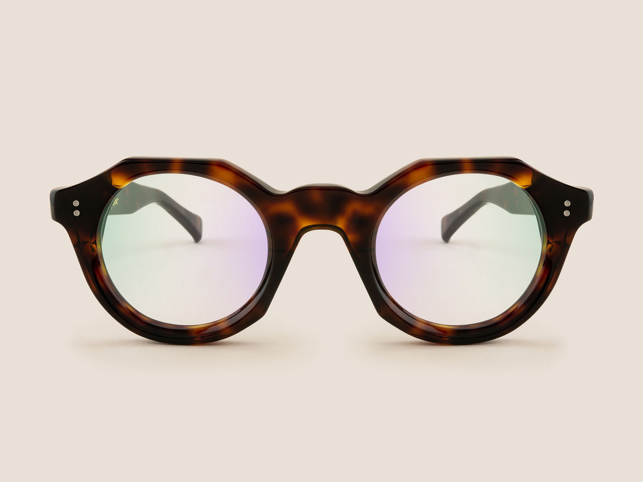 Round Dieter Rams inspired Havana Glasses | Banton Frameworks