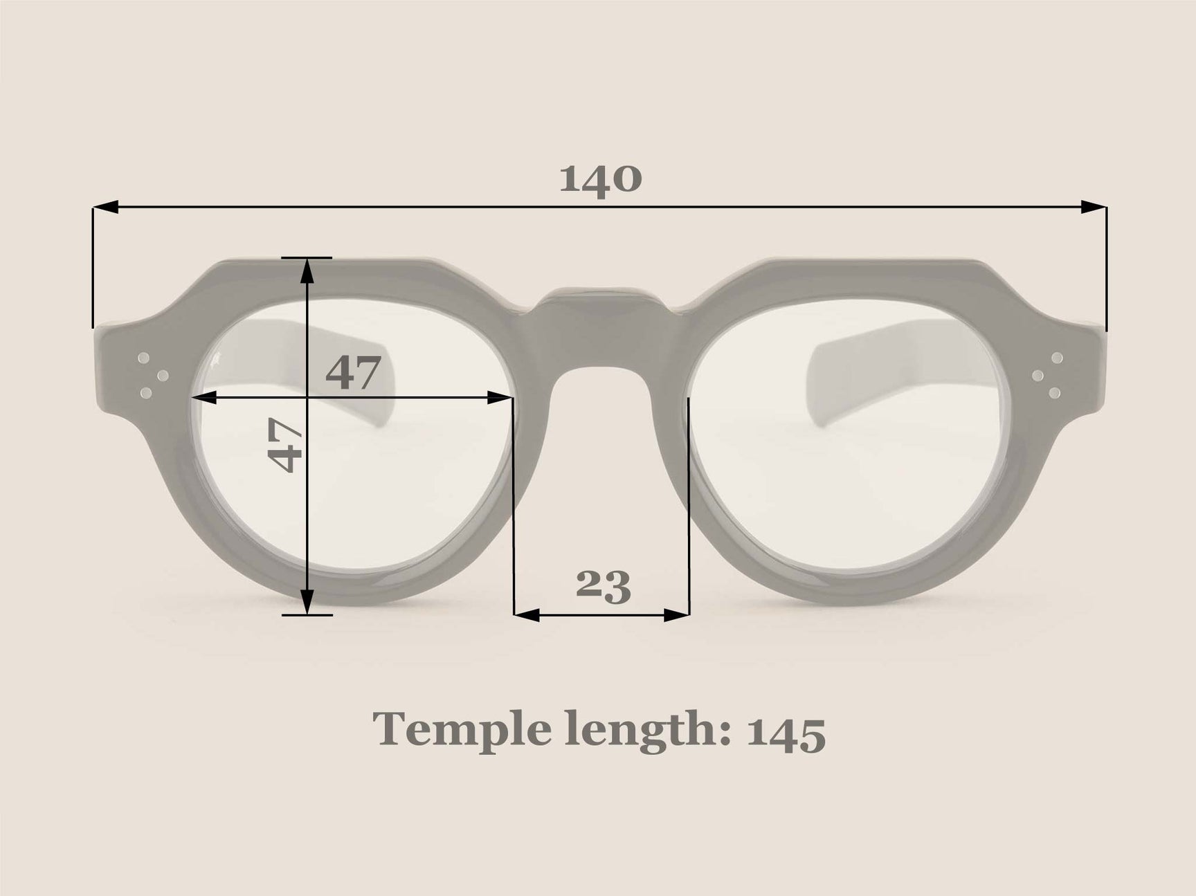 Black Geometric Quirky Glasses | Banton Frameworks