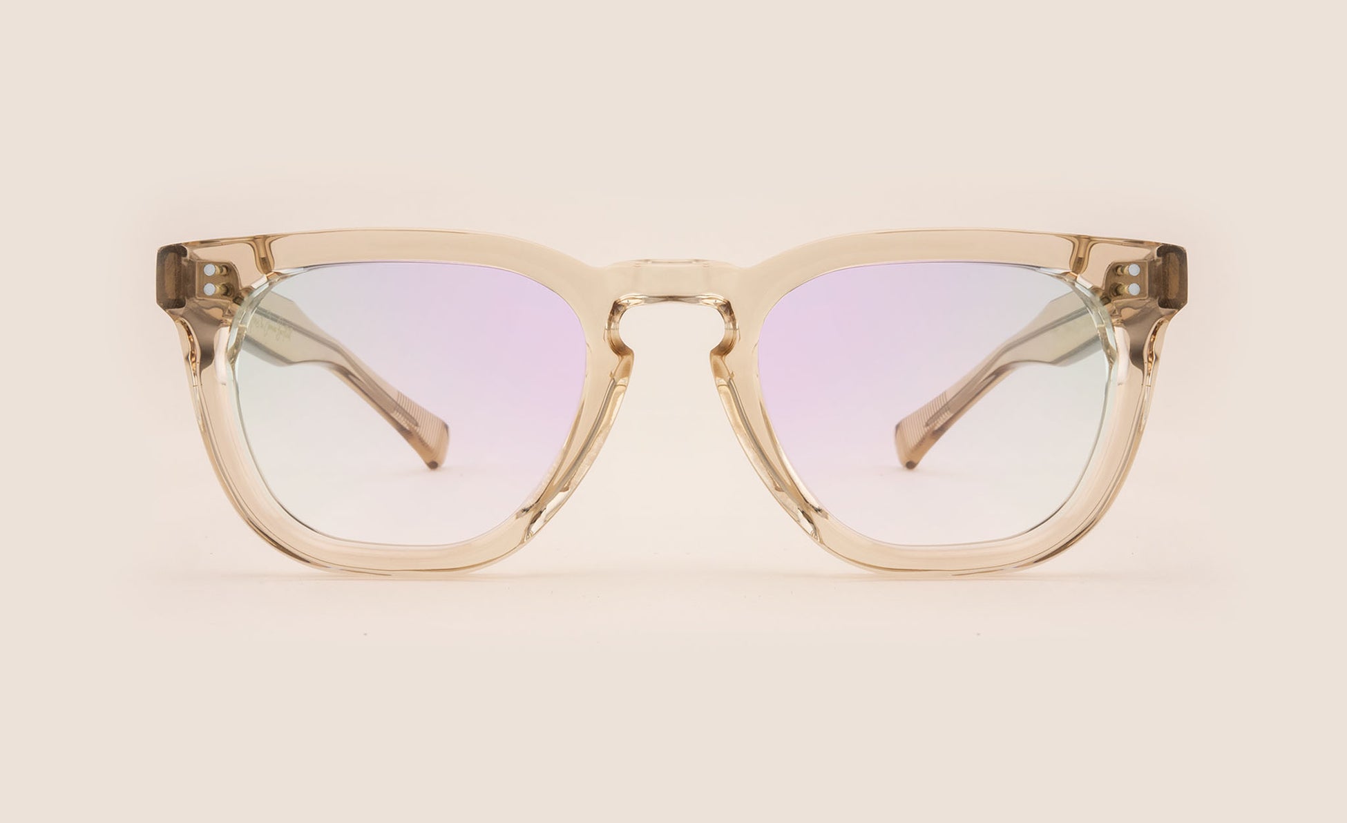 Stylish Nude Transparent Glasses | Banton Frameworks