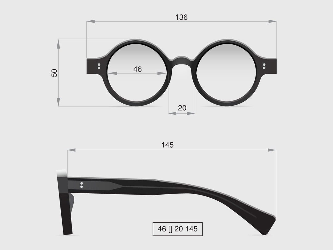 Quirky round Glasses | Banton Frameworks